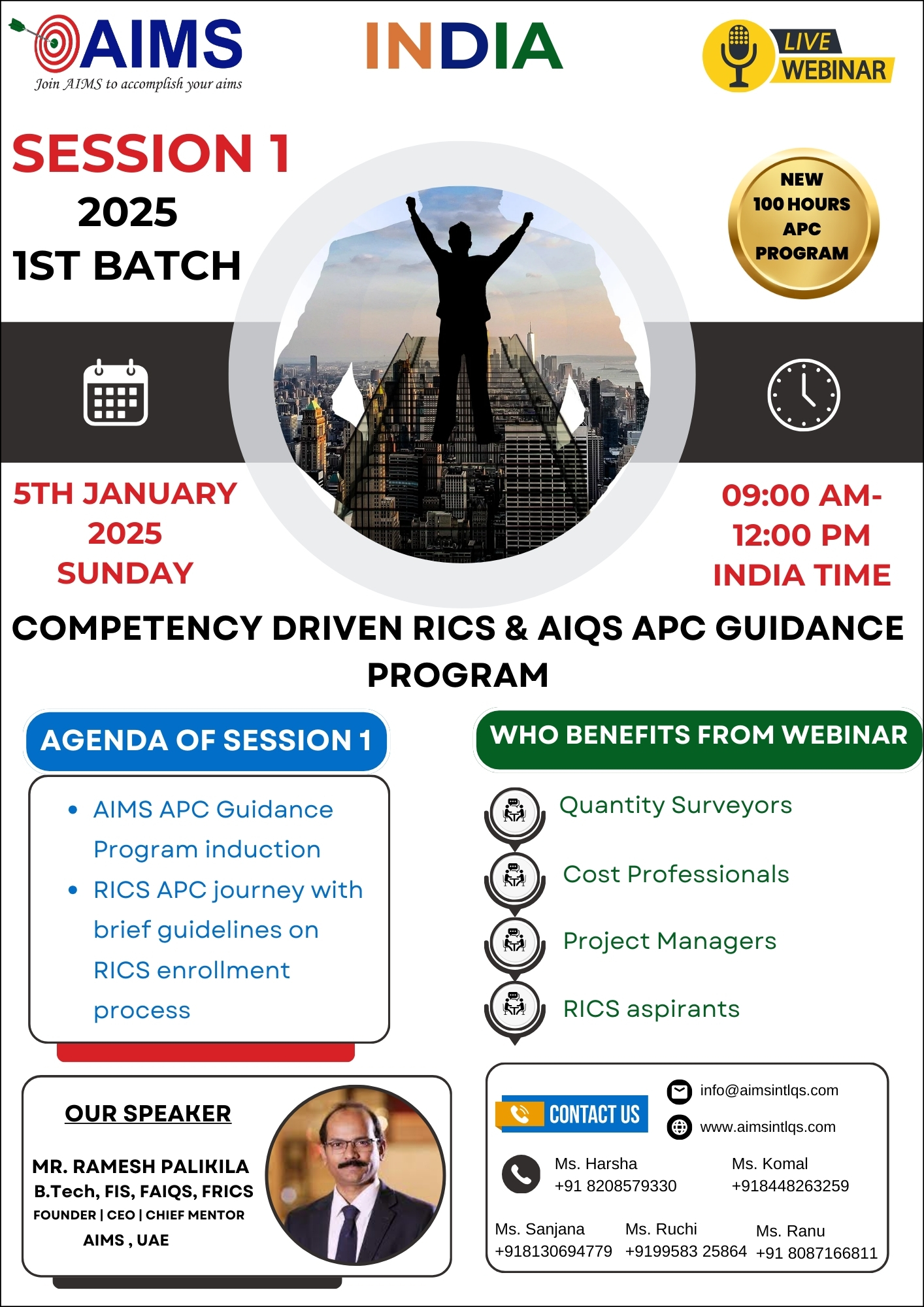 AIMS Intl QS - Join AIMS to Accomplish Your Aims