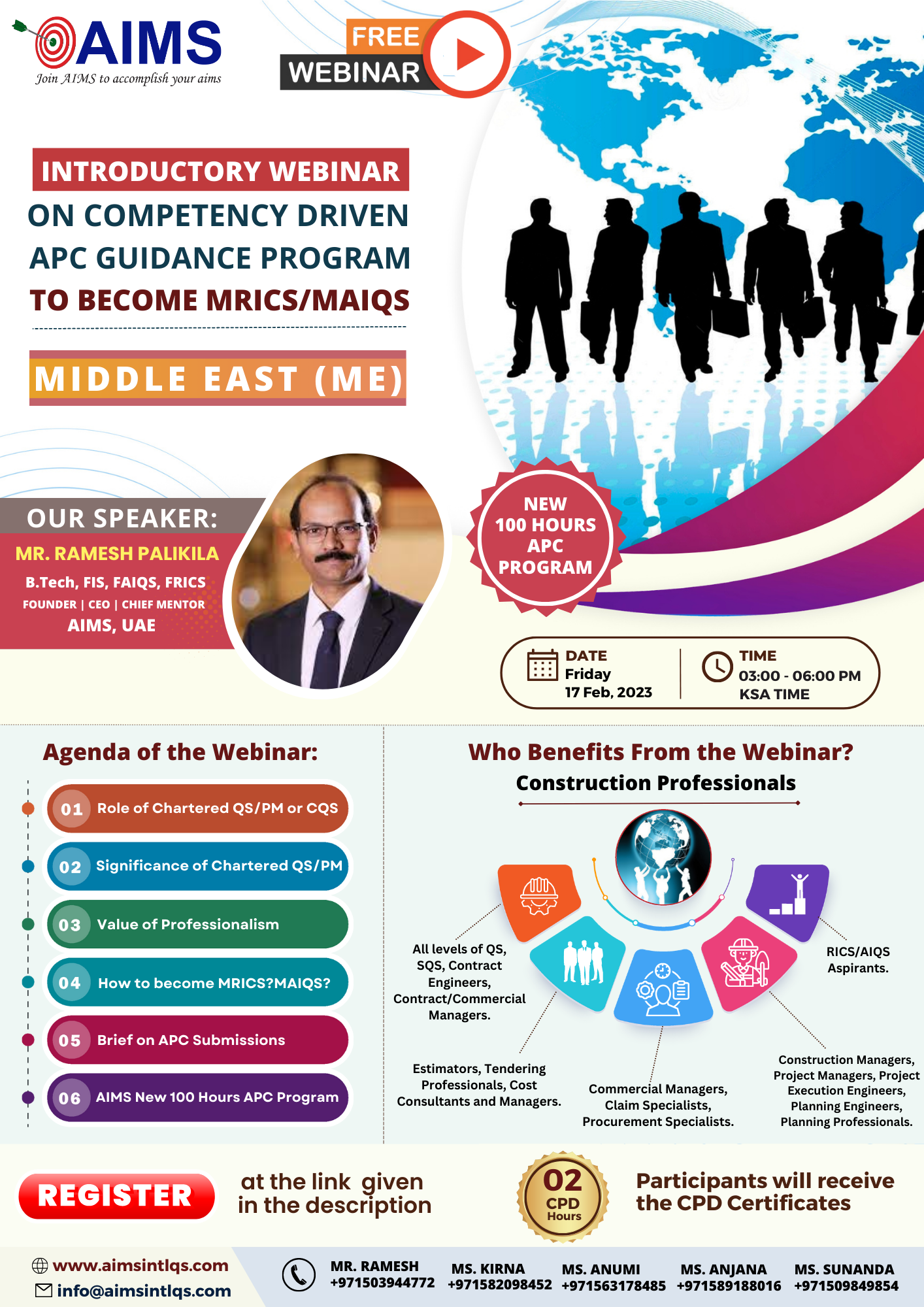 AIMS Intl QS - Join AIMS to Accomplish Your Aims