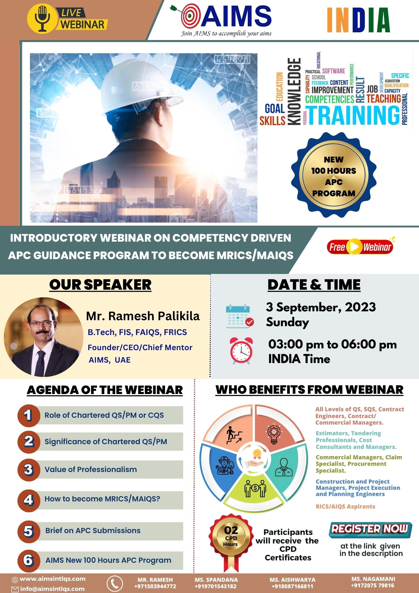 AIMS Intl QS - Join AIMS to Accomplish Your Aims